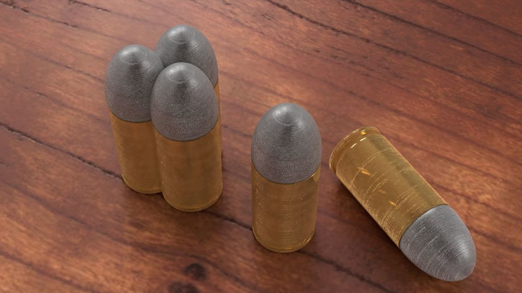 Bang! The Dice Game - Bullets by kap42 | Download free STL model ...