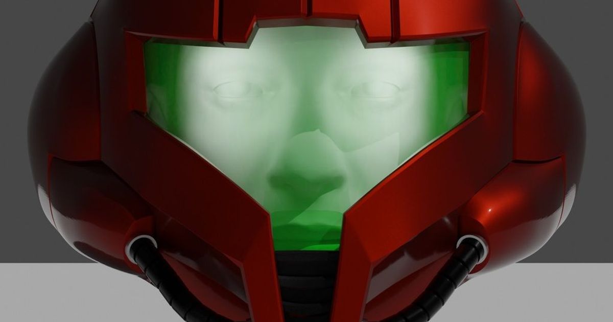 Metroid helmet by Budwin | Download free STL model | Printables.com