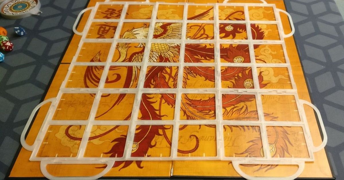 Tsuro Tile Grid Corner Clips by kap42 | Download free STL model ...