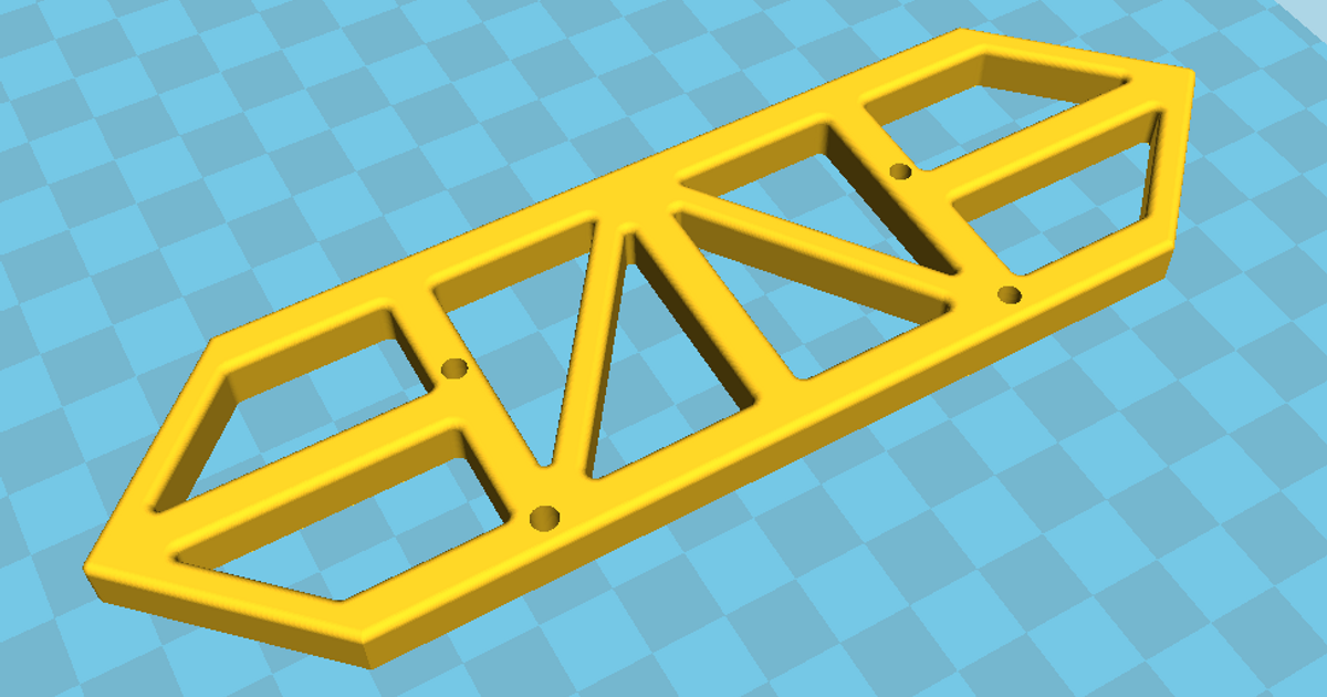 traxxas slash bumper by lance greene | Download free STL model | Printables.com