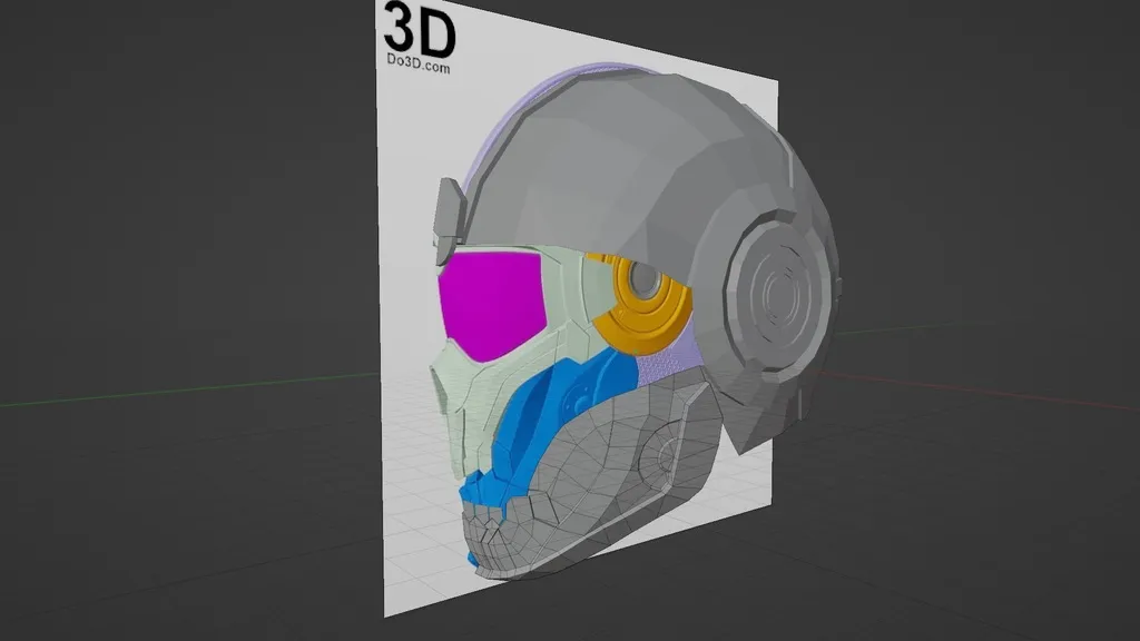 TaskMaster Movie inspired helmet - With Proof by Budwin | Download free ...