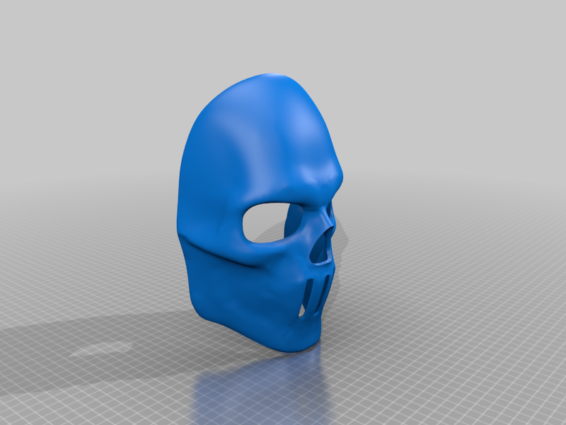 TaskMaster Inspired Mask by Budwin | Download free STL model ...