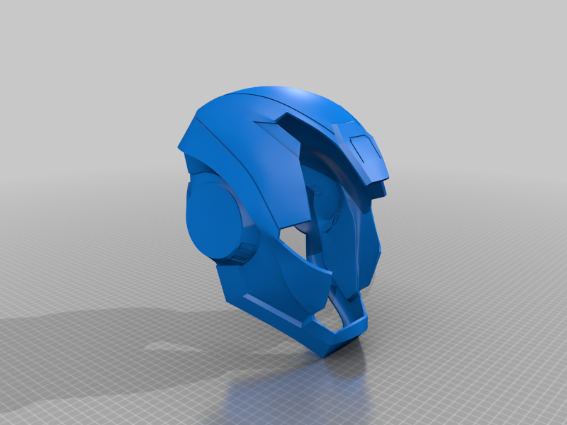 Stealth Iron Man concept inspired Helmet by Budwin | Download free STL ...
