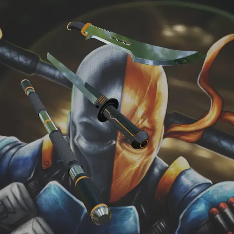 DeathStroke Inspired Weapon Pack by Budwin | Download free STL model ...