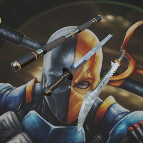 DeathStroke Inspired Weapon Pack by Budwin | Download free STL model | Printables.com