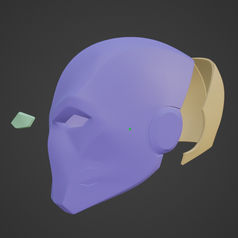 DeathStroke Inspired Helmet by Budwin | Download free STL model ...