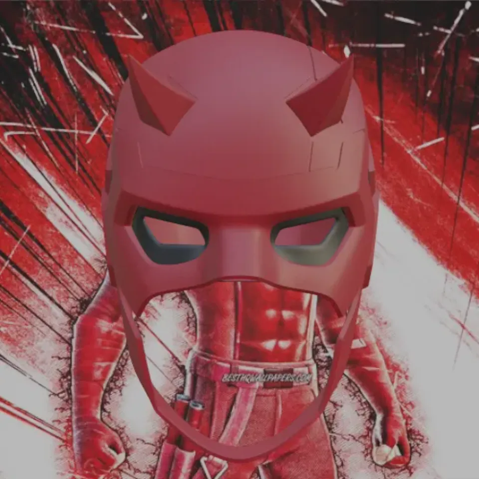 Daredevil Inspired Fortnite Helmet by Budwin | Download free STL model ...