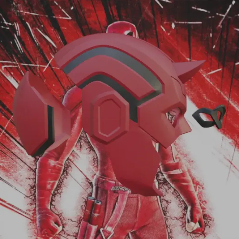 Daredevil Inspired Fortnite Helmet by Budwin | Download free STL model ...