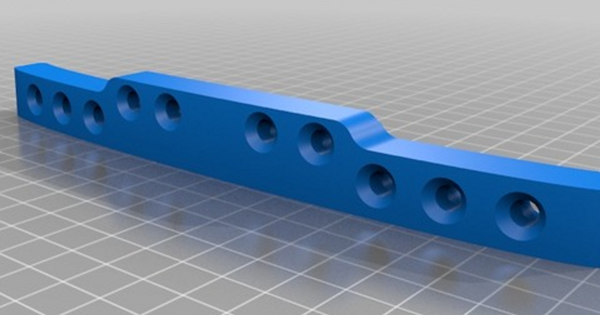 traxxas slash RPM front bumper by lance greene | Download free STL model | Printables.com
