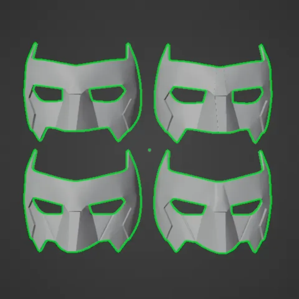 Green Lantern Kyle Rayner Inspired Domino Mask Pack by Budwin ...