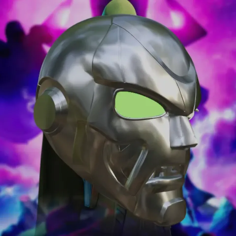 Dr. Doom Fortnite Inspired Helmet by Budwin | Download free STL model ...