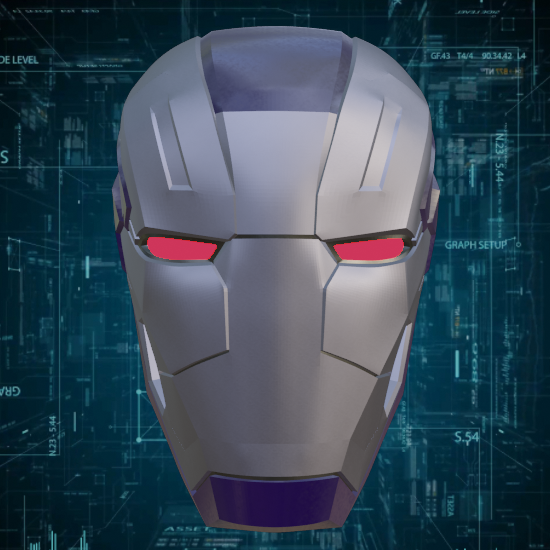 War Machine Mark 004 Inspired Helmet by Budwin | Download free STL ...