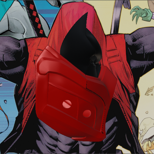 Red Hood Outlaw Inspired Mask by Budwin | Download free STL model ...