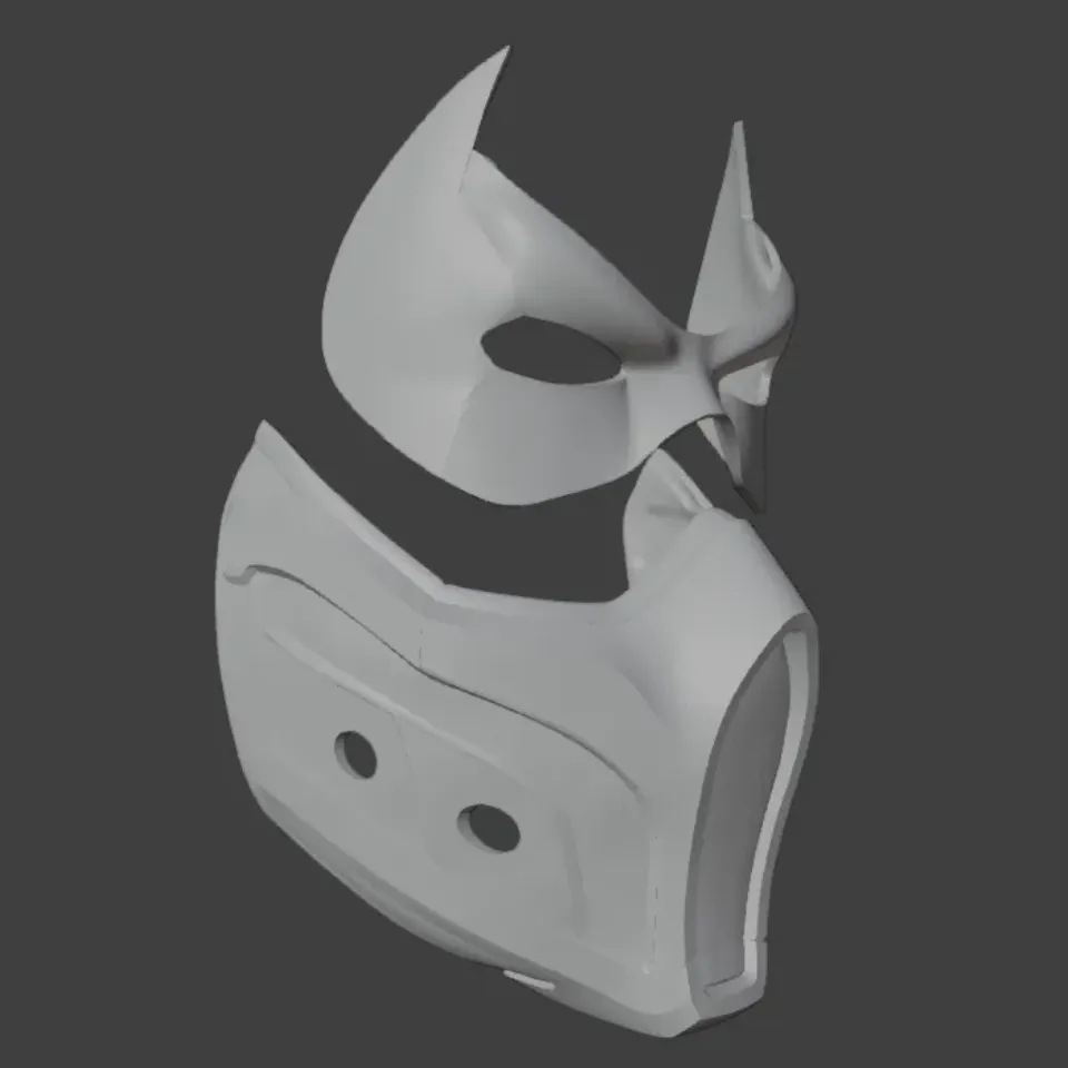 Red Hood Outlaw Inspired Mask by Budwin | Download free STL model ...