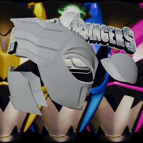 Psycho Ranger Inspired Helmet by Budwin | Download free STL model ...