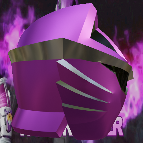 Violet Wolf Ranger Inspired Helmet by Budwin | Download free STL model ...