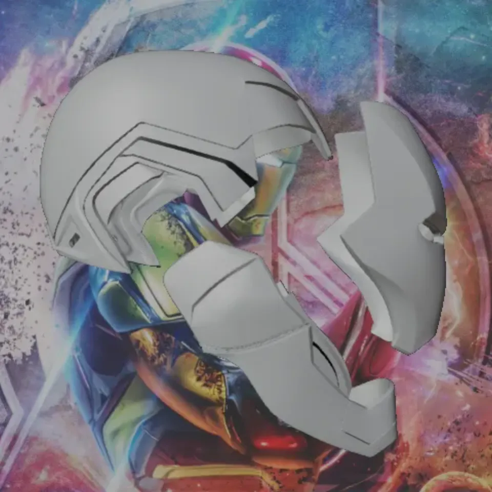 Mark 85 Ironman Inspired Helmet by Budwin | Download free STL model ...