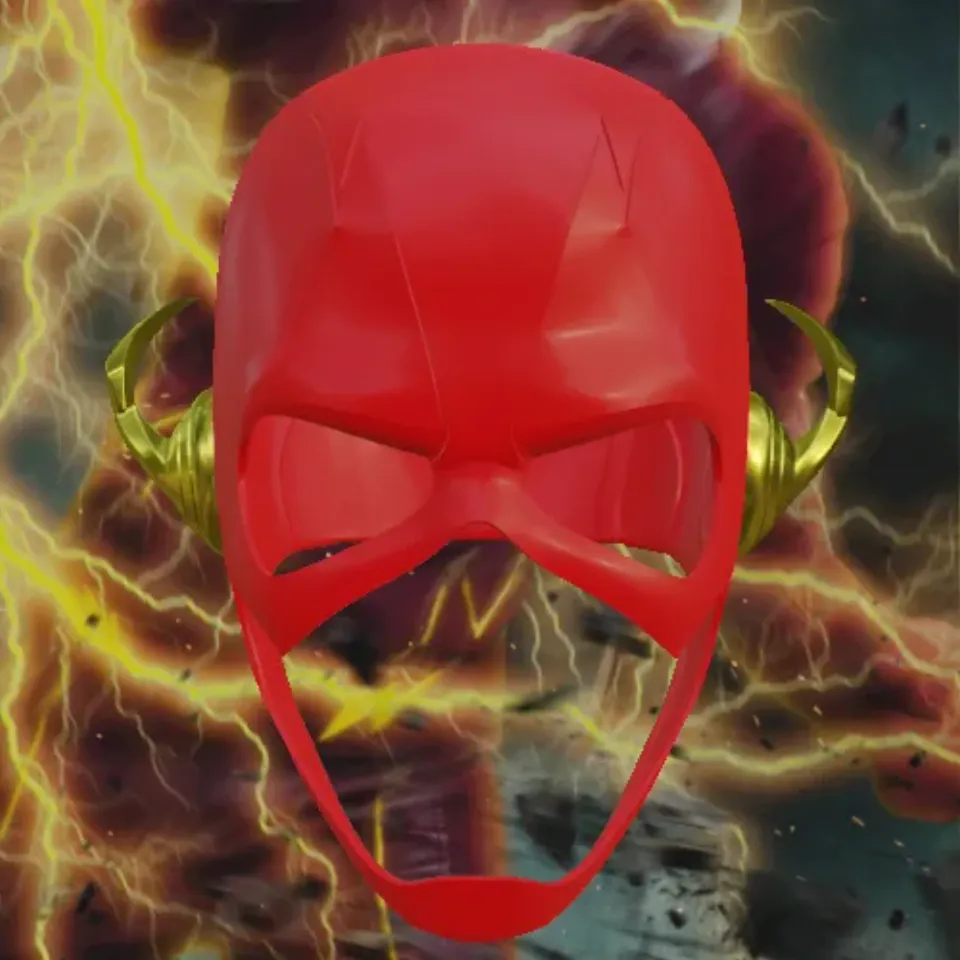 CW Flash Inspired Helmet by Budwin | Download free STL model ...