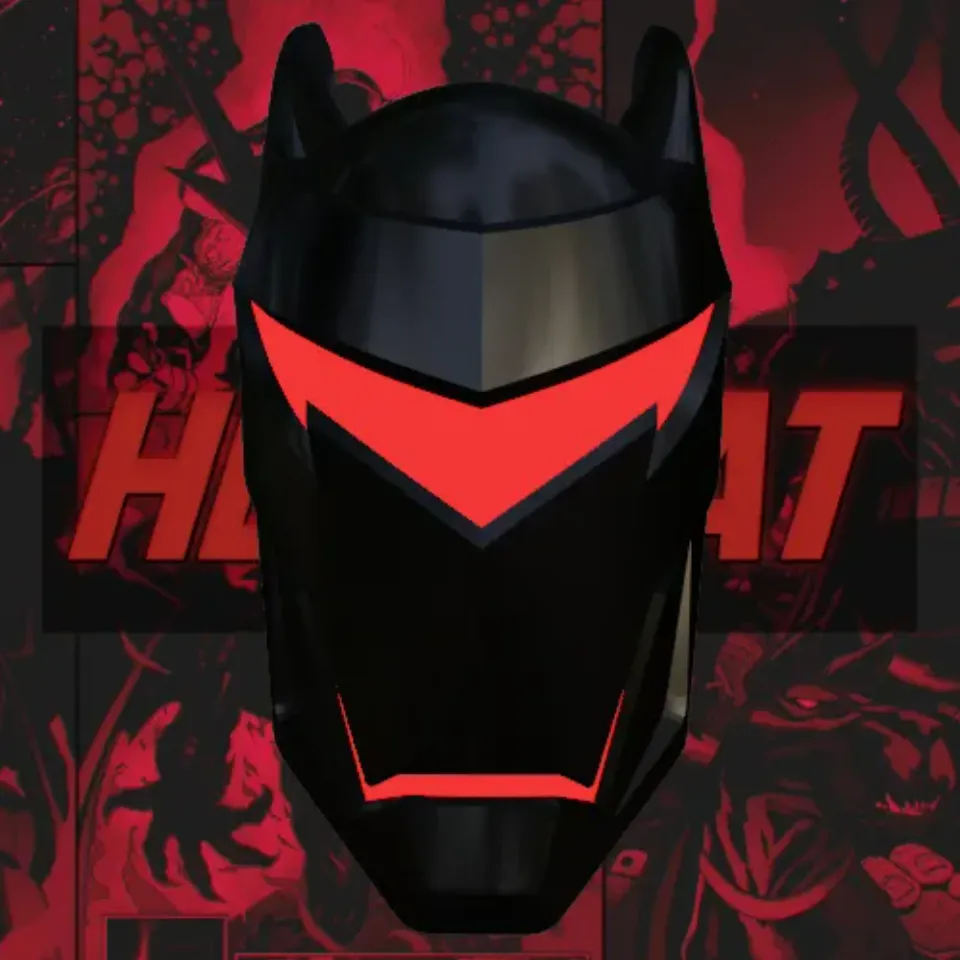 HellBat Inspired Helmet by Budwin | Download free STL model ...
