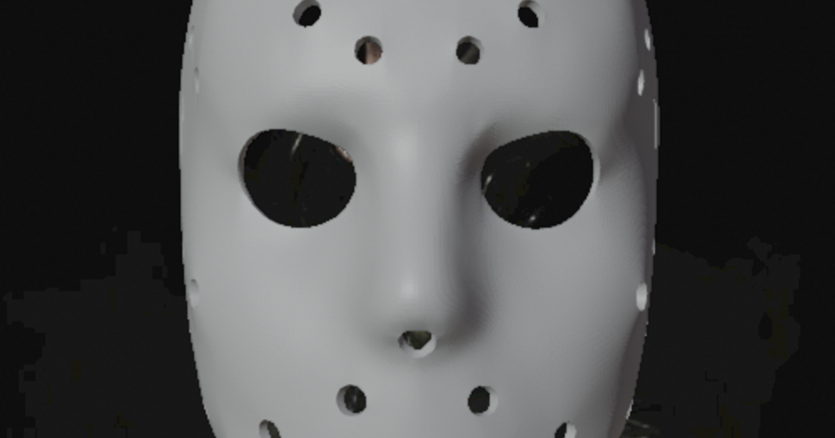 MK Jason Inspired Mask by Budwin | Download free STL model | Printables.com