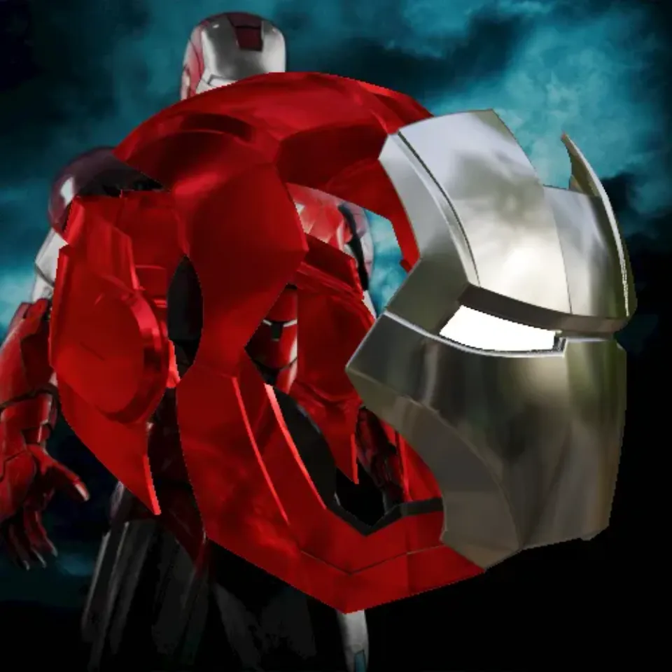 Mark 33 Silver Centurion Inspired Helmet by Budwin | Download free STL ...