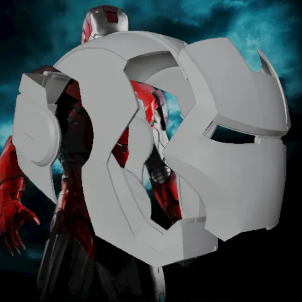 Mark 33 Silver Centurion Inspired Helmet by Budwin | Download free STL ...