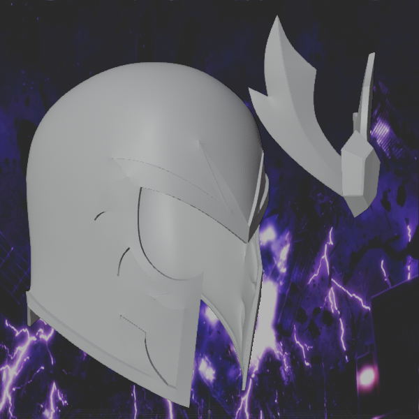 Magneto Inspired Helmet by Budwin | Download free STL model ...