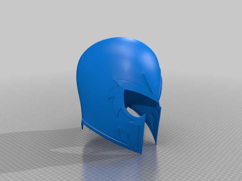 Magneto Inspired Helmet by Budwin | Download free STL model ...