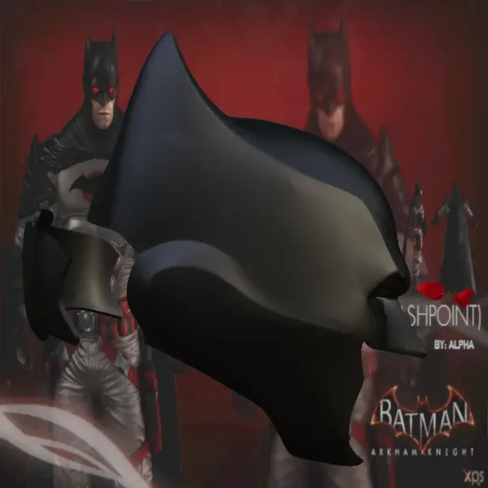 Batman Flashpoint Inspired Mask by Budwin | Download free STL model ...