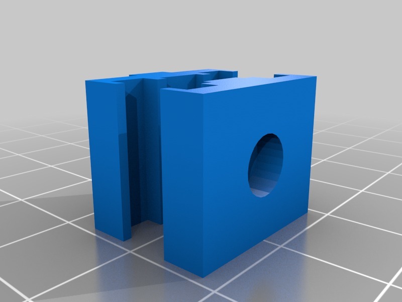Two-part cable tidy for 3D printers by dc42 | Download free STL model ...