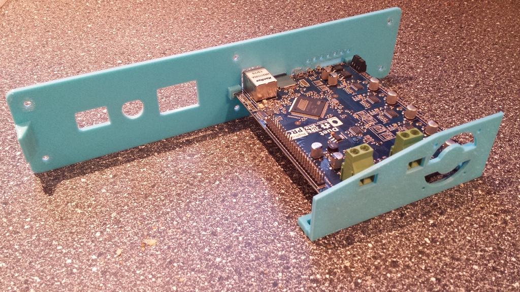Kossel 2020 mains inlet and electronics front panel by dc42 | Download ...