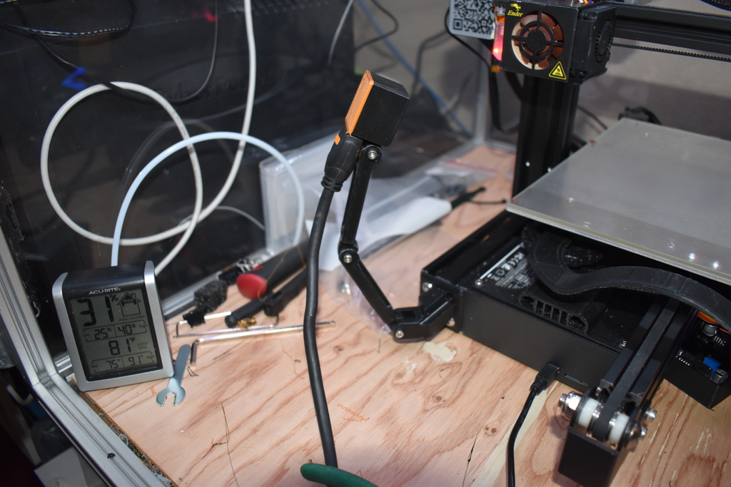 3D Printer Camera Mount by Lurch68b | Download free STL model ...