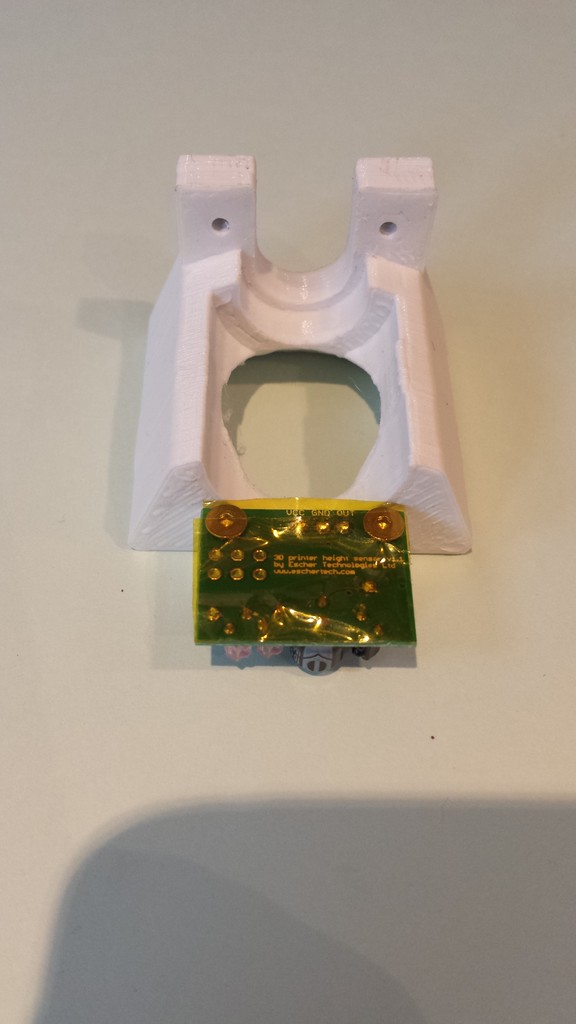 Fan duct and Mini Differential IR sensor v1.1 mount for E3Dv6 hot end ...