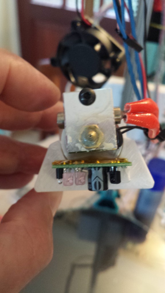 Fan duct and Mini Differential IR sensor v1.1 mount for E3Dv6 hot end ...