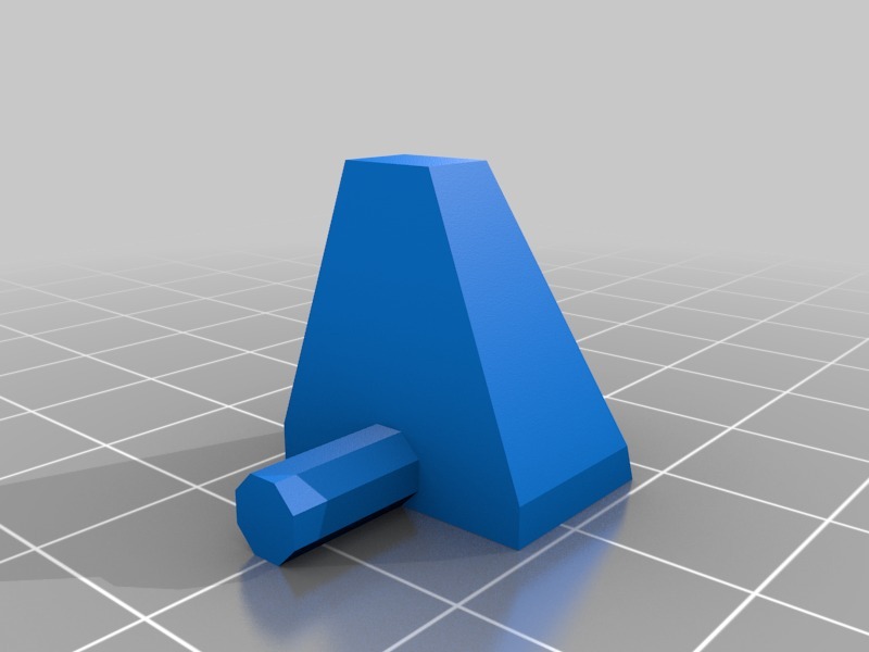 Shelf support for bookshelves with 5mm holes by dc42 | Download free ...