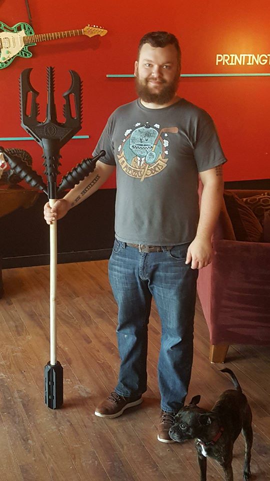 Warhammer Omnisian Axe by lance greene | Download free STL model | Printables.com