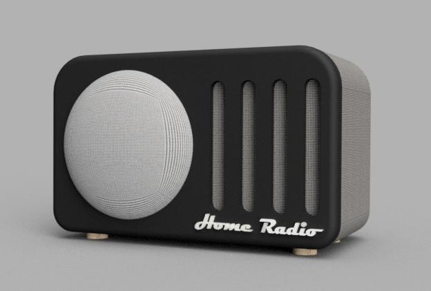 Google Home Vintage Radio por KyleMc | Descargar modelo STL gratuito ...