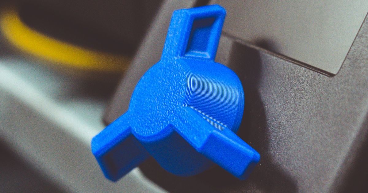 Ender-3 V2 & Voxelab Aquila - Winged Rotary Knob by Chrizz | Download ...