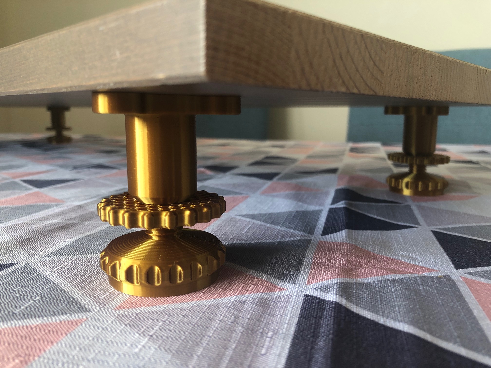 Leveled Table Top - Leveling Foot by Ironman_Mich | Download free STL ...