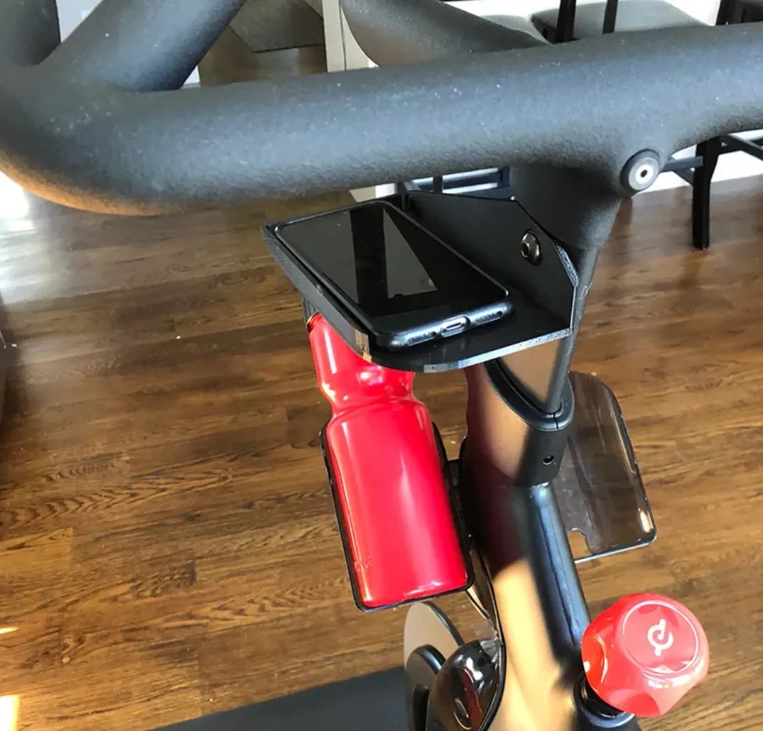 Peloton Bike+ Phone Shelf by johnzanussi | Download free STL model ...