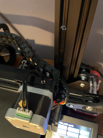 Creality 3D Stock Extruder Drag Chain Mount by G.design | Download free ...