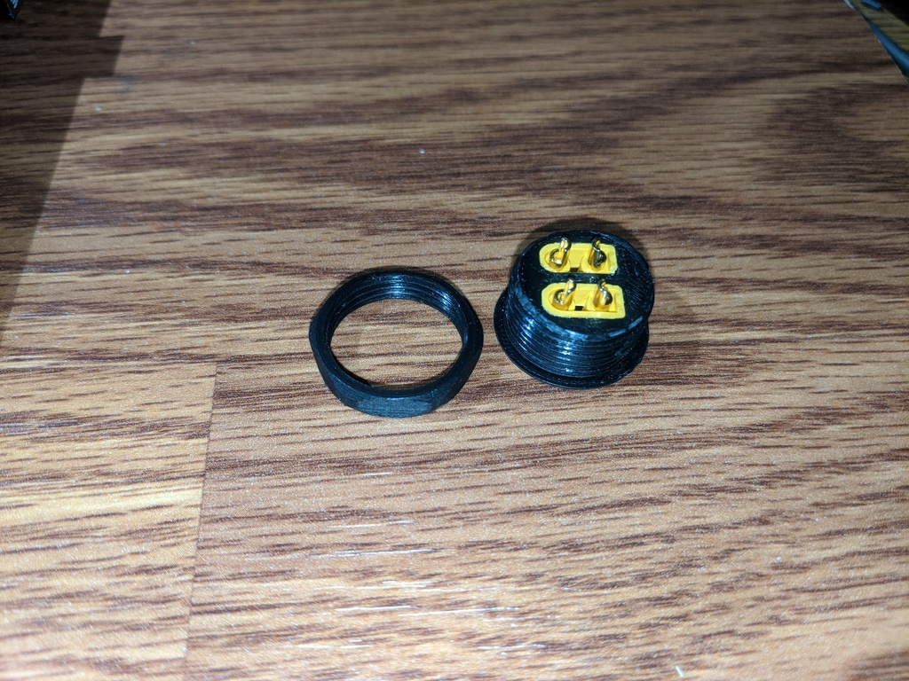 Amass XT-30 dual panel mount by MysticalDork | Download free STL model ...