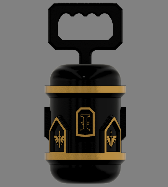 Warhammer Melta Bomb V2 by lance greene | Download free STL model ...