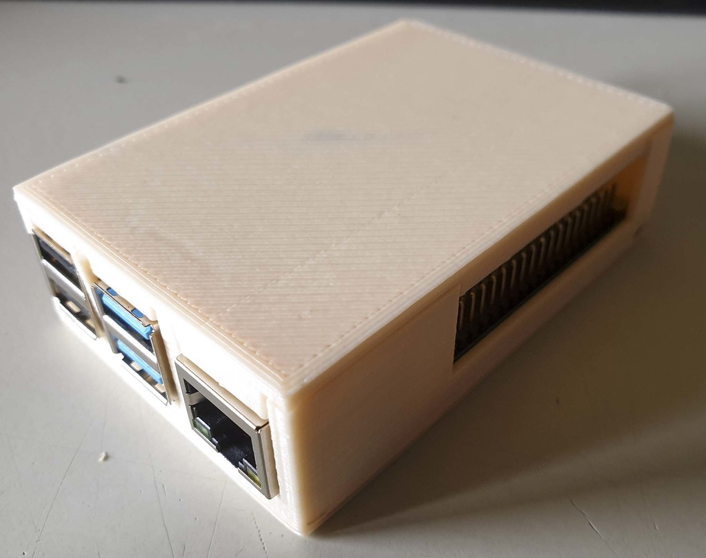 Raspberry Pi 4 enclosure - now with 40mm fan option by pixelk ...