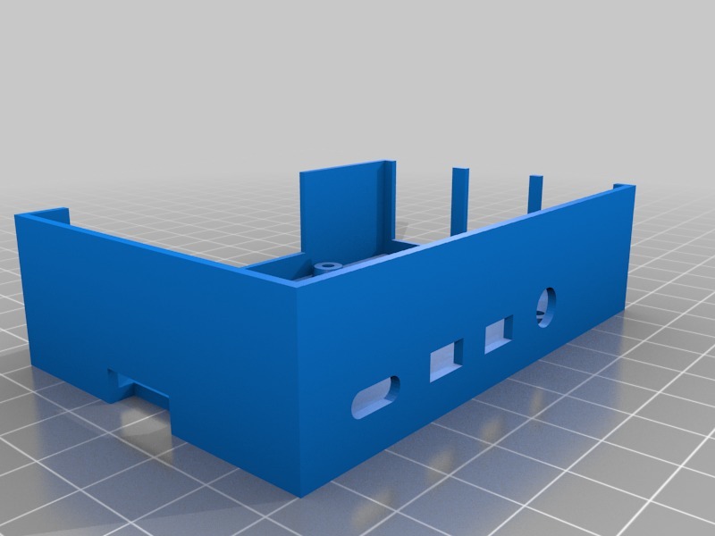 Raspberry Pi 4 enclosure - now with 40mm fan option by pixelk ...