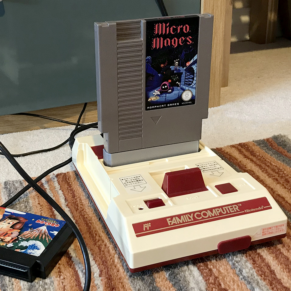 Famicom shell for 72 to 60 Pin Converter by allyhathaway | Download ...