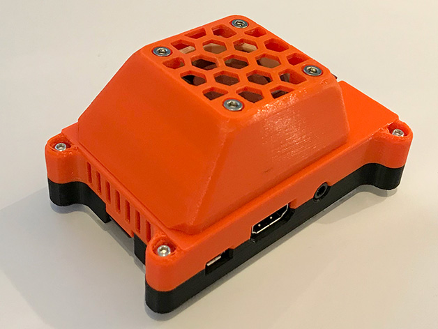 Raspberry Pi 3B+ Case for 20mm Noctua Fan by allyhathaway | Download ...