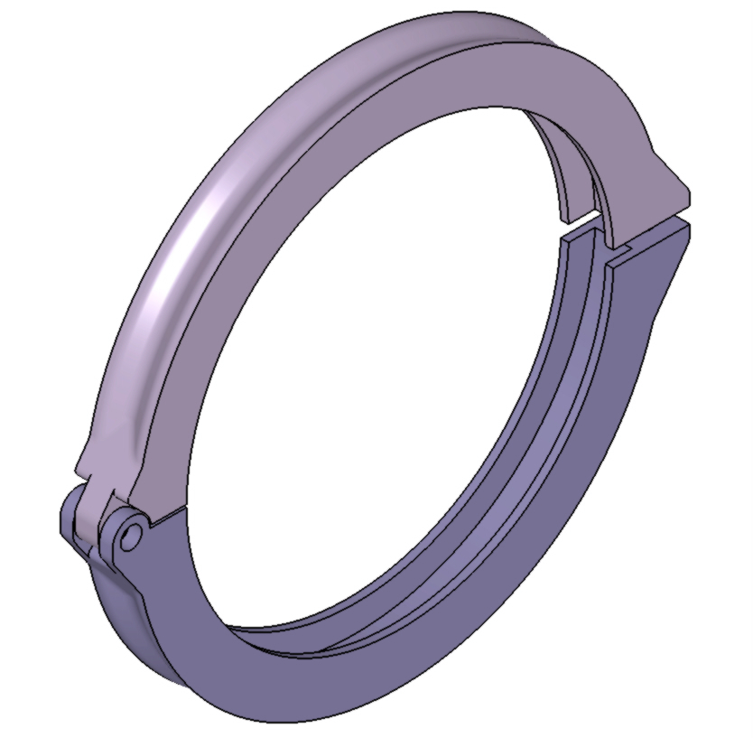 Top Mount - Pool clamping ring 162mm - Reinforced by Naiki | Download ...