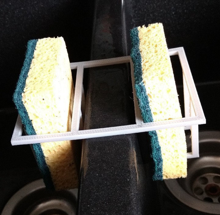 Kitchen Sponges Holder by Jipé | Download free STL model | Printables.com