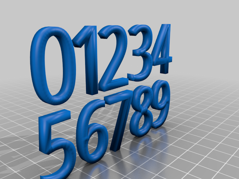 Decimal numbers or digits - a set and separate by leviu | Download free ...